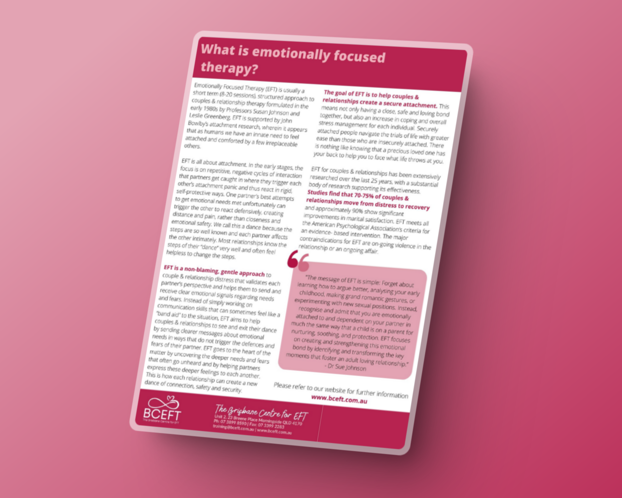 Client resources - The Brisbane Centre for EFT